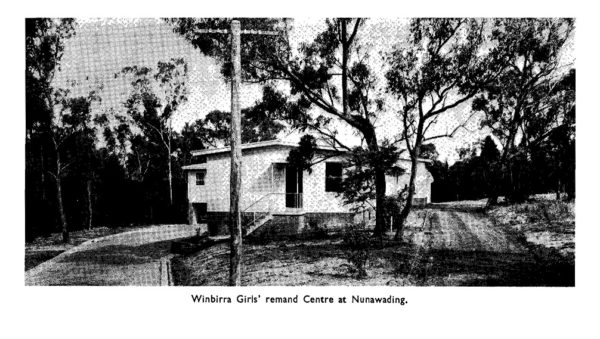 Winbirra girls' remand centre at Nunawading | Find and Connect