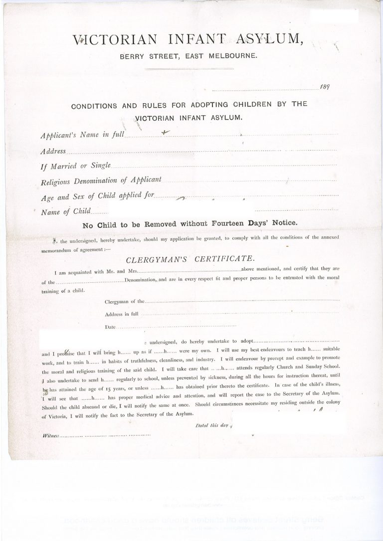 Adoption in Victoria | Find and Connect