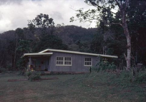 View of the manager's house at Wujal Wujal Mission, on the Bloomfield ...