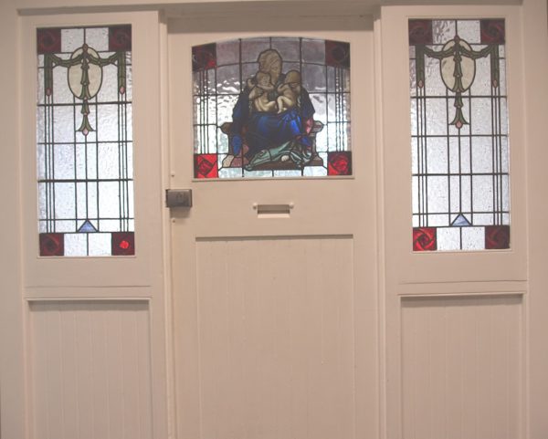 Reception Home front door, 1921 | Find and Connect