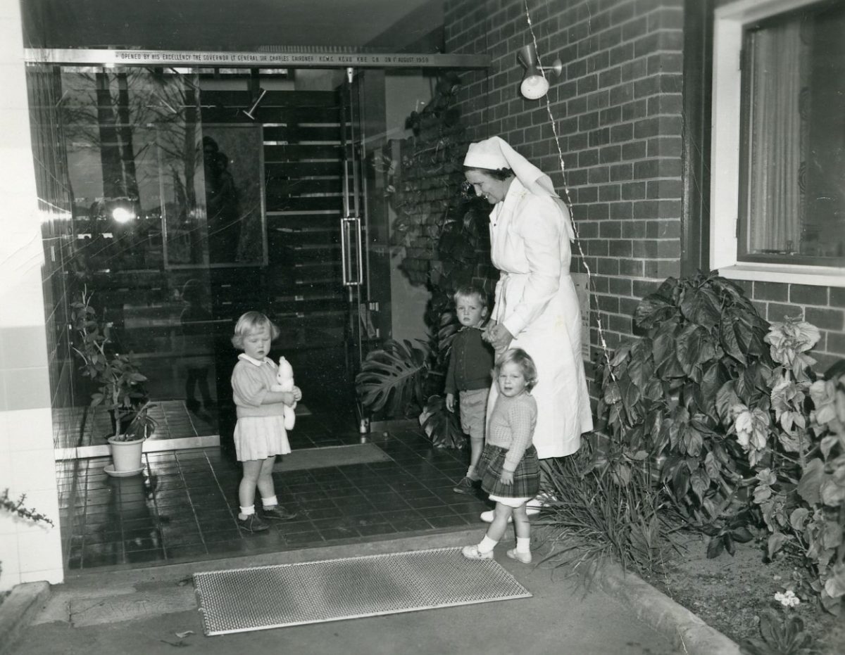 The entrance of Ngala, 1961 | Find and Connect
