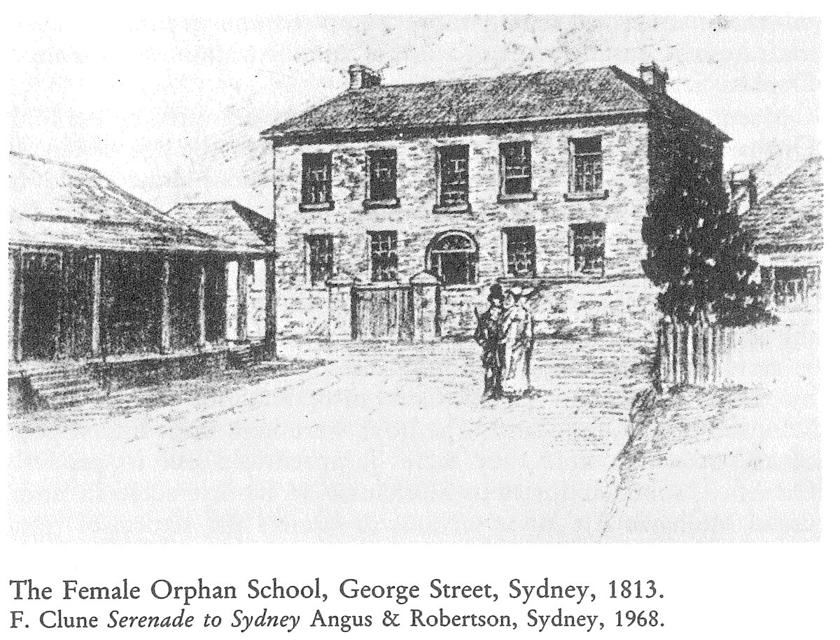 The Female Orphan school, George Street, Sydney, 1813 | Find and Connect