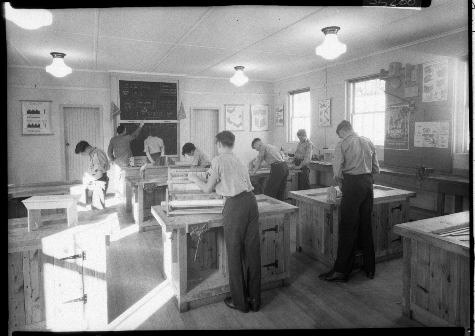 Carpentry classes, Yasmar Boys' Home | Find and Connect